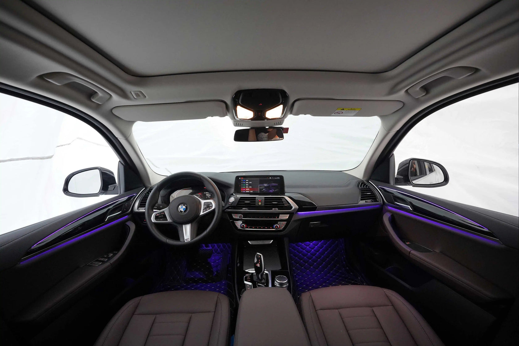 FULL AMBIENT LIGHTING Package BMW X3 Series (G01) BMW X3 series G01 ...