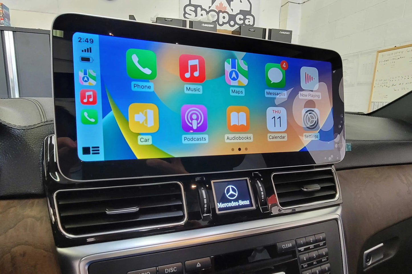 Mercedes Android Screen for ML Class | Apple CarPlay and Android Auto ...