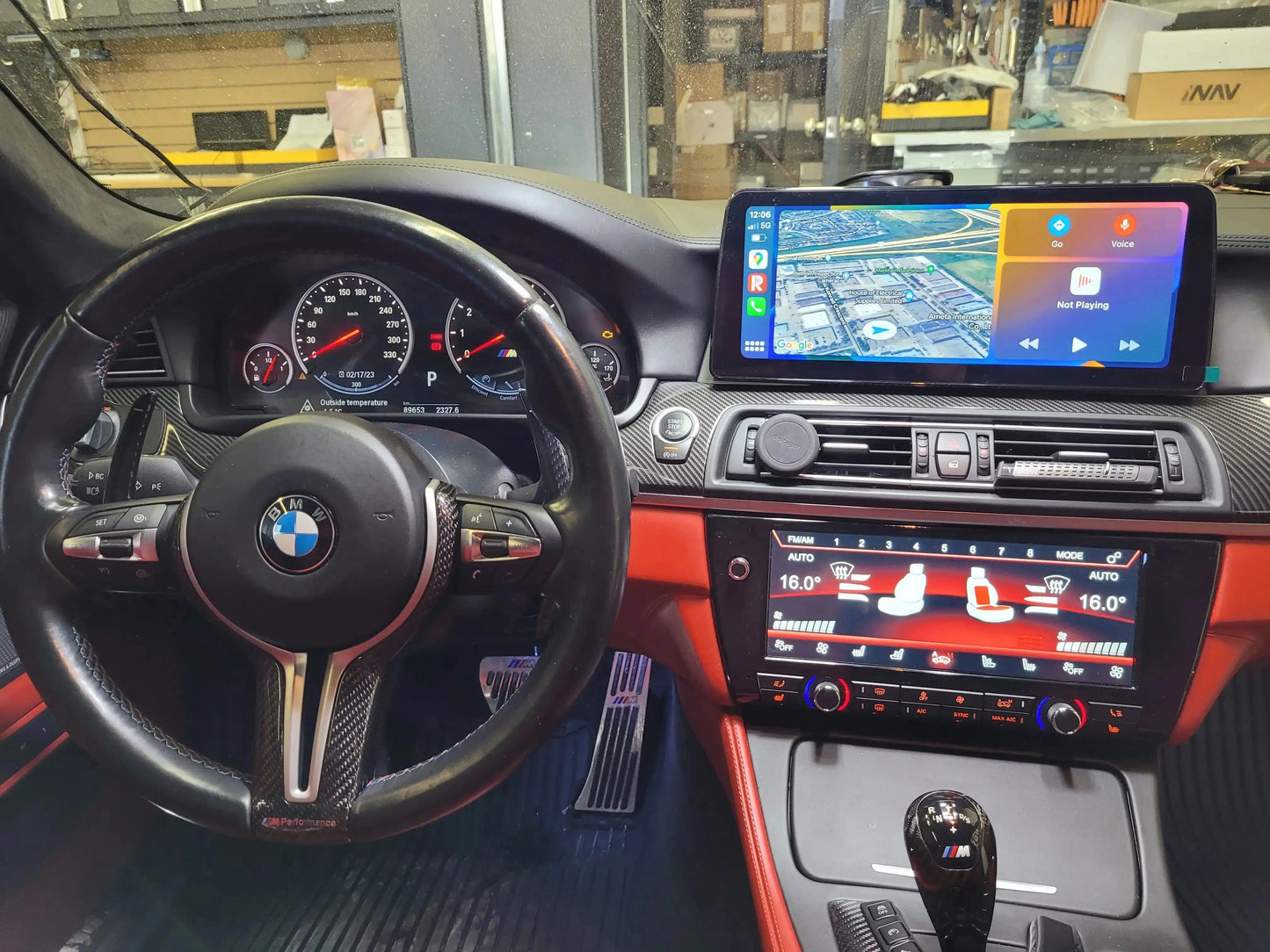 BMW Android Screen for 5 series F10 F11| CarPlay & Android Auto system ...