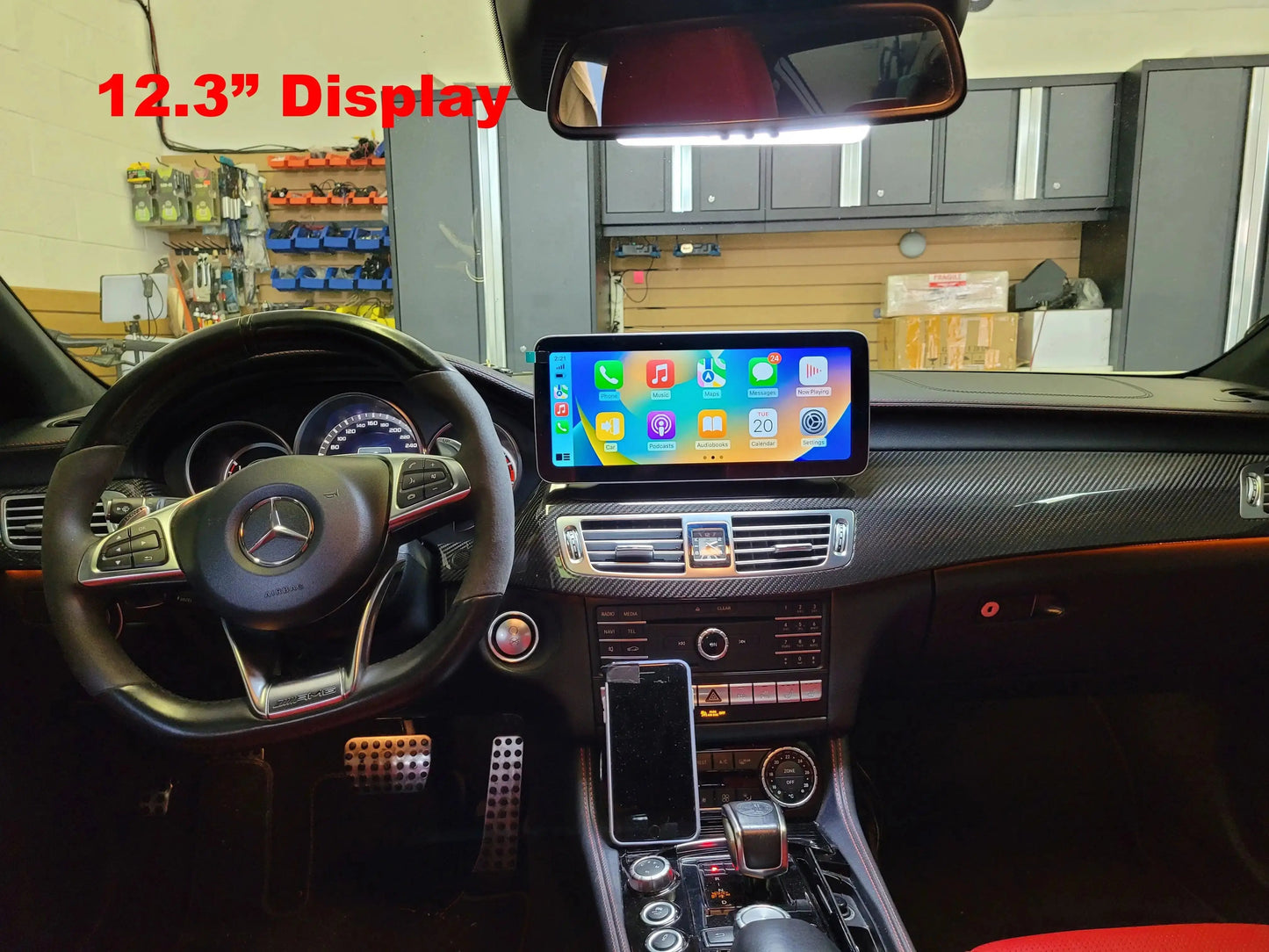 Mercedes Android Screen for CLS Class | Apple CarPlay and Android Auto ...