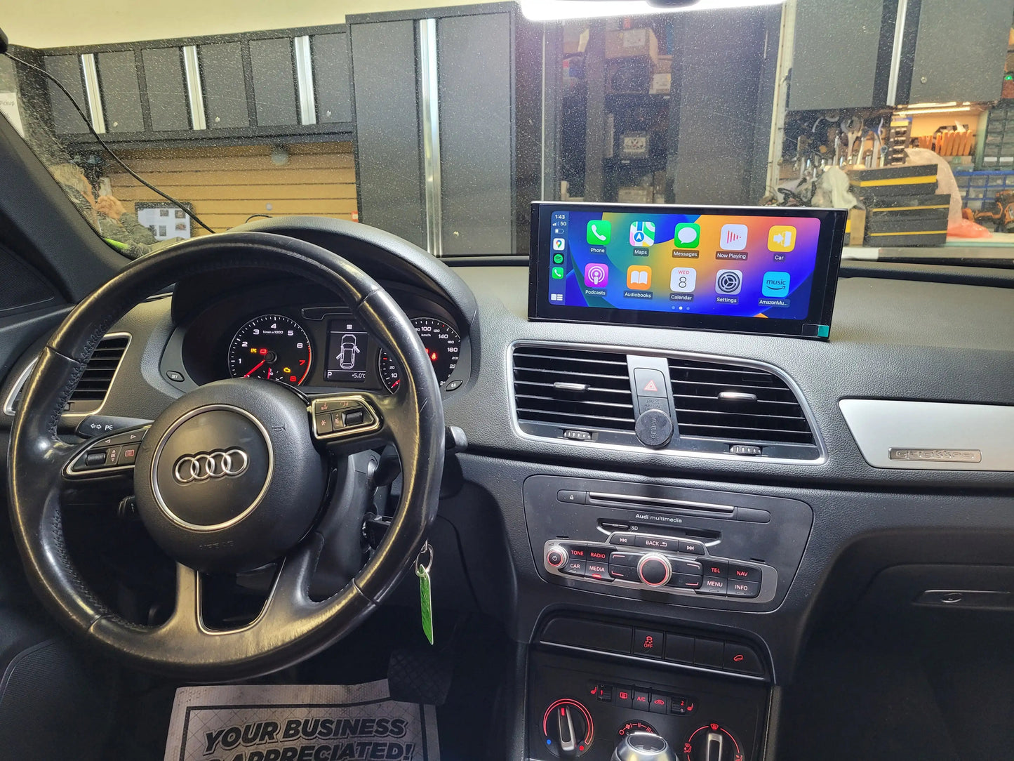 Audi Android Screen for Q3 | Apple CarPlay and Android Auto system sc ...