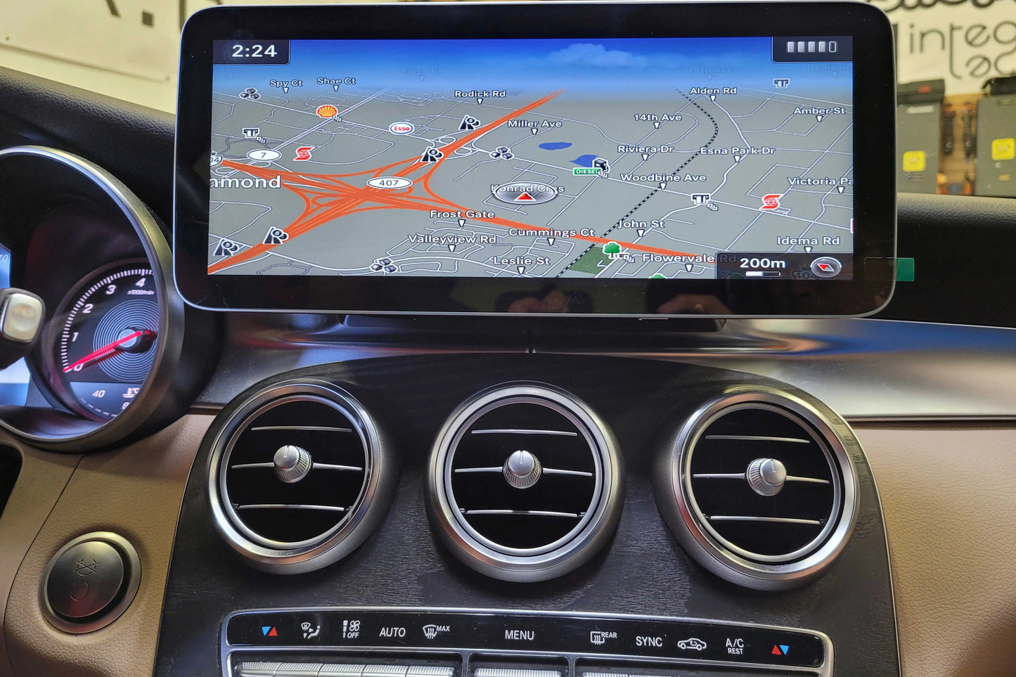 Mercedes Android Screen for GLC Class | Apple CarPlay and Android Auto ...
