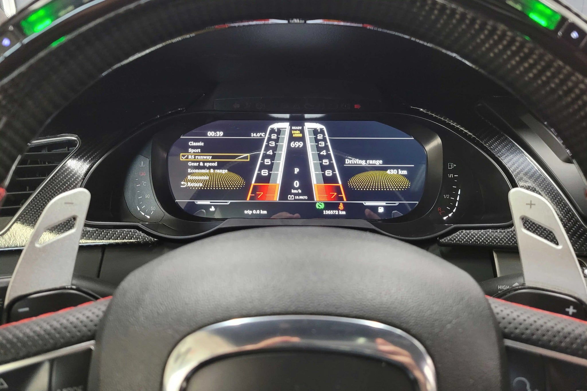 Audi Digital Cluster 2009-2016 Audi A5/S5/RS5 OEM FIT Digital Cluster ...