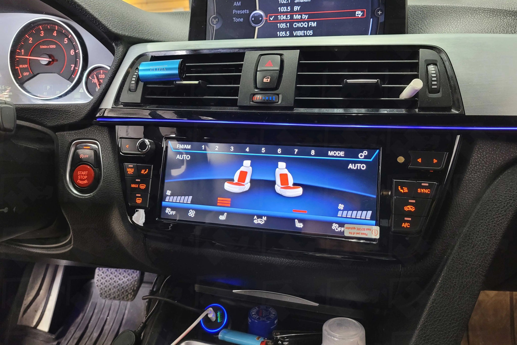 Digital Climate Control Panel BMW 2/3/4 Series OEM FIT enhanced – 4x4shop