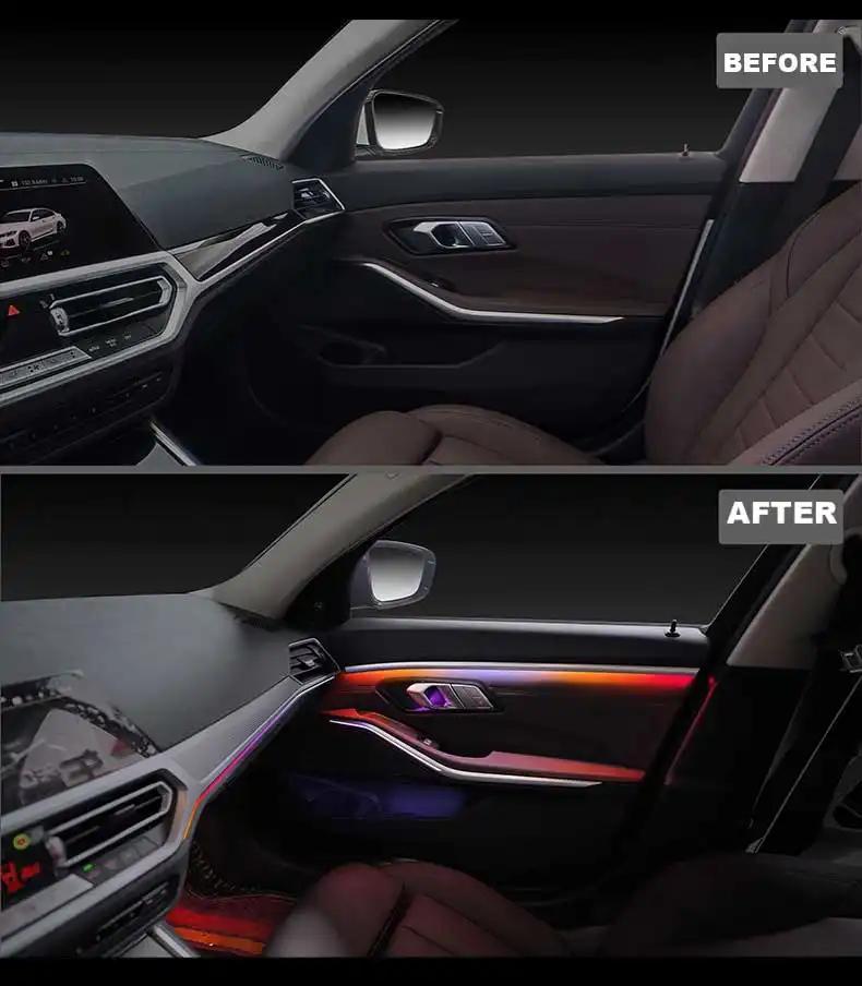 FULL AMBIENT LIGHTING Package BMW 3 Series (G20) enhance the interior ...