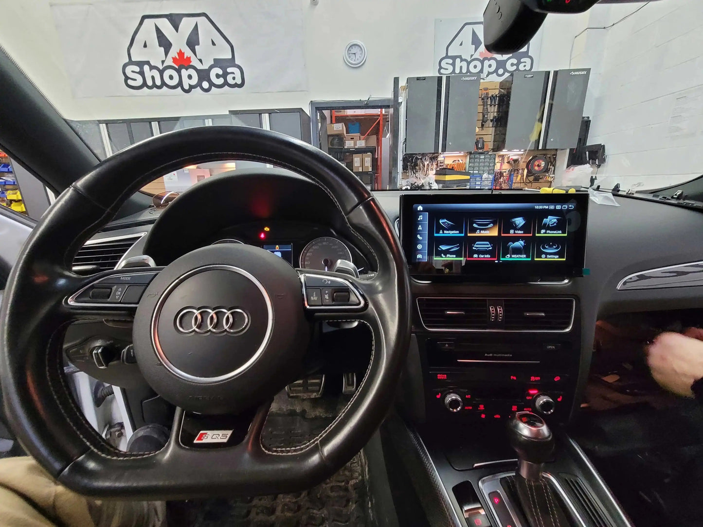 Audi Android Screen | A5 Apple CarPlay and Android Auto system screen ...