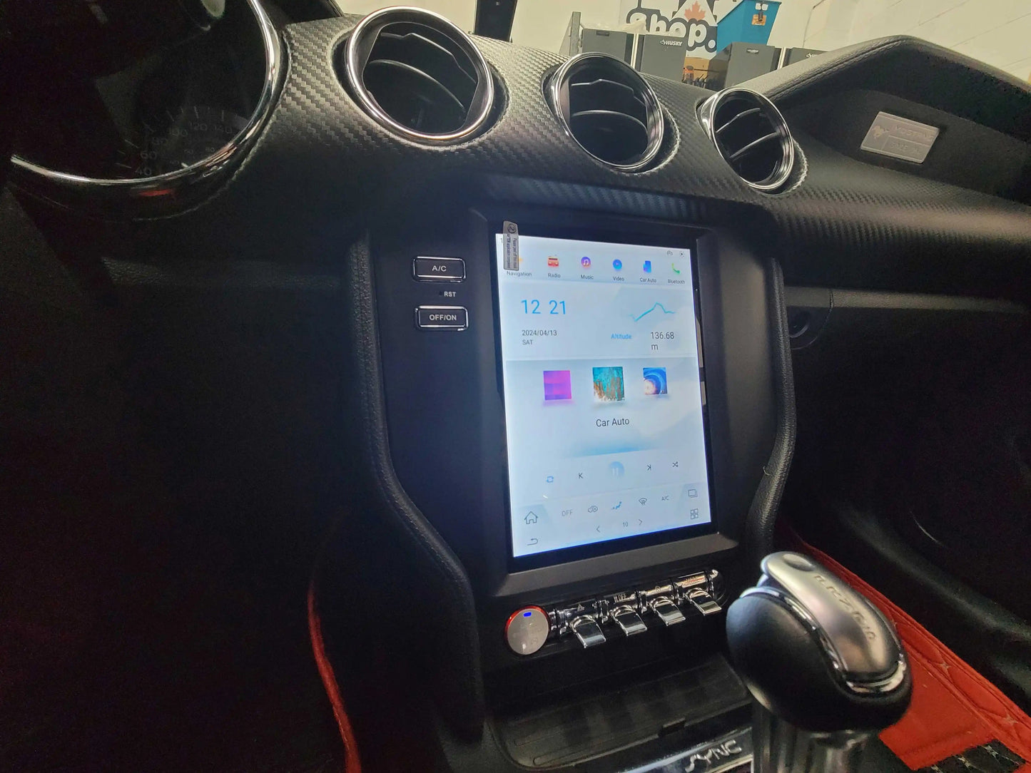 (2015 - 2022) Ford Mustang Tesla Style Android | GPS | WIFI | BT | A2D ...