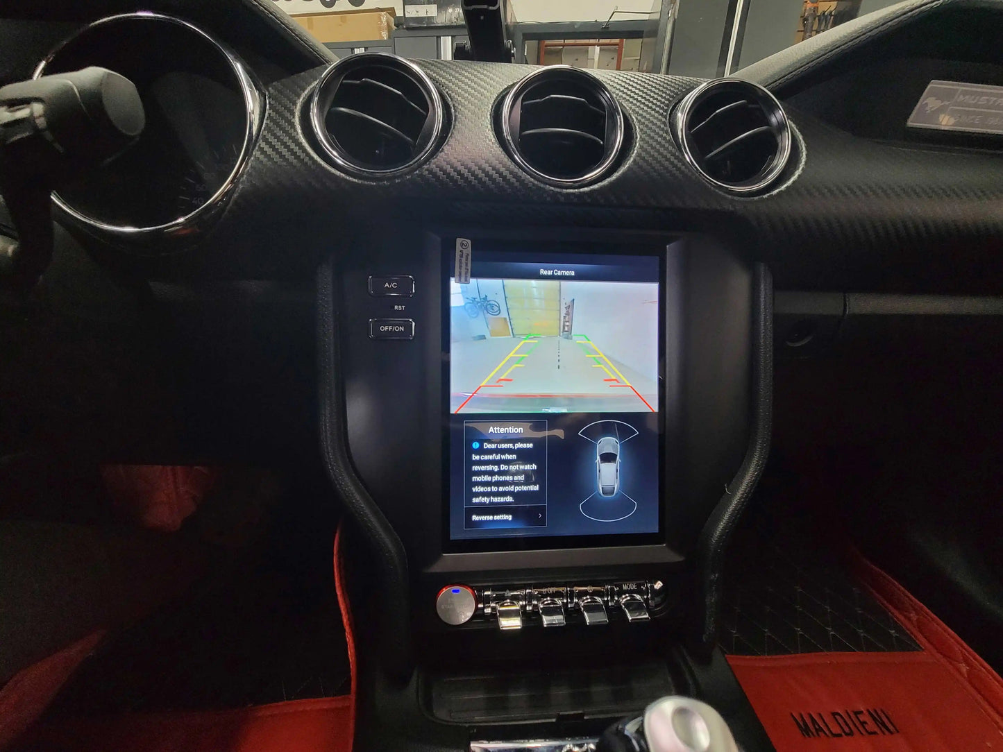 (2015 - 2022) Ford Mustang Tesla Style Android | GPS | WIFI | BT | A2D ...