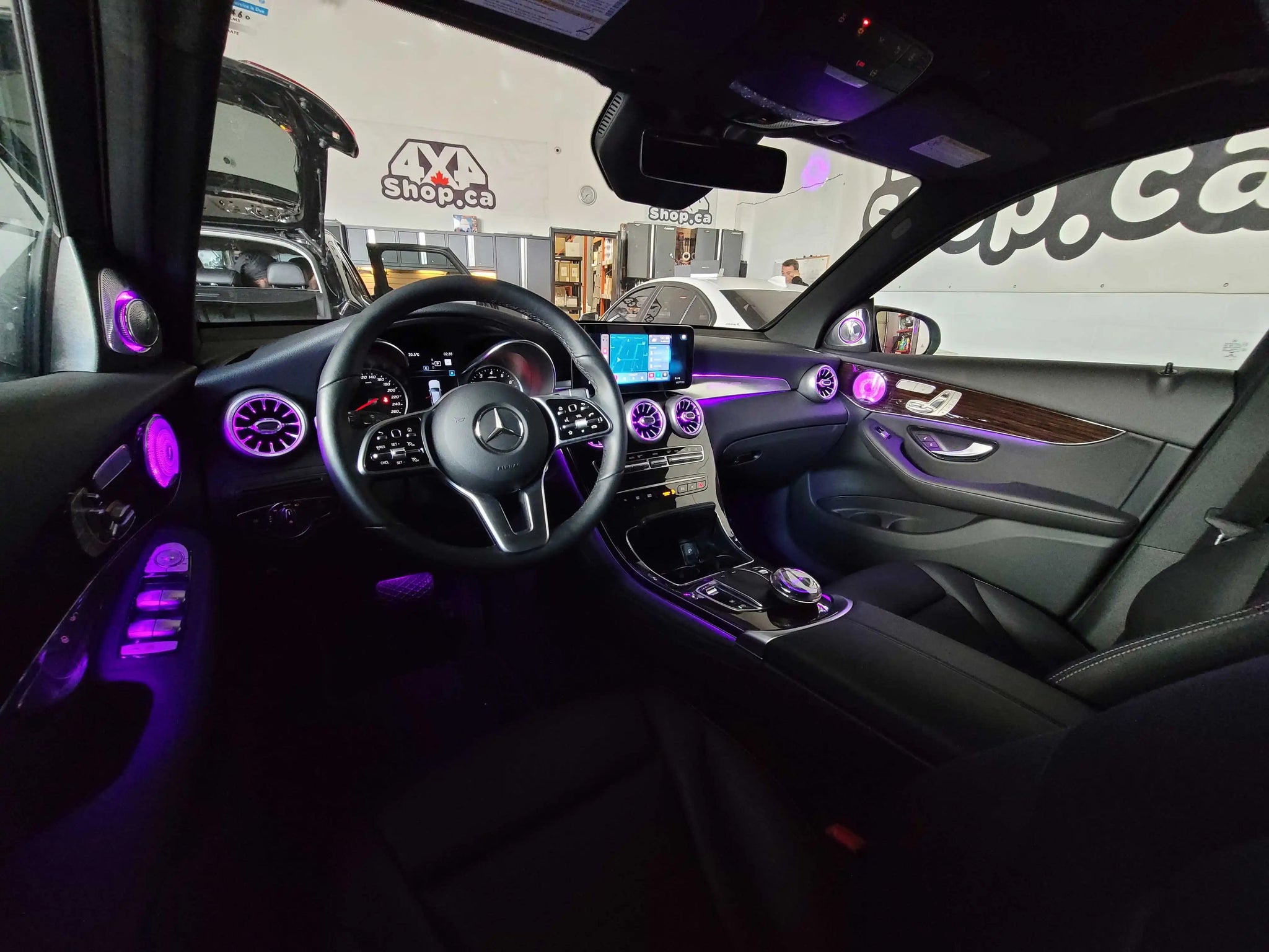 Mercedes Benz C Class (W205) / GLC (X253) - 64 Colors FULL AMBIENT LIG ...