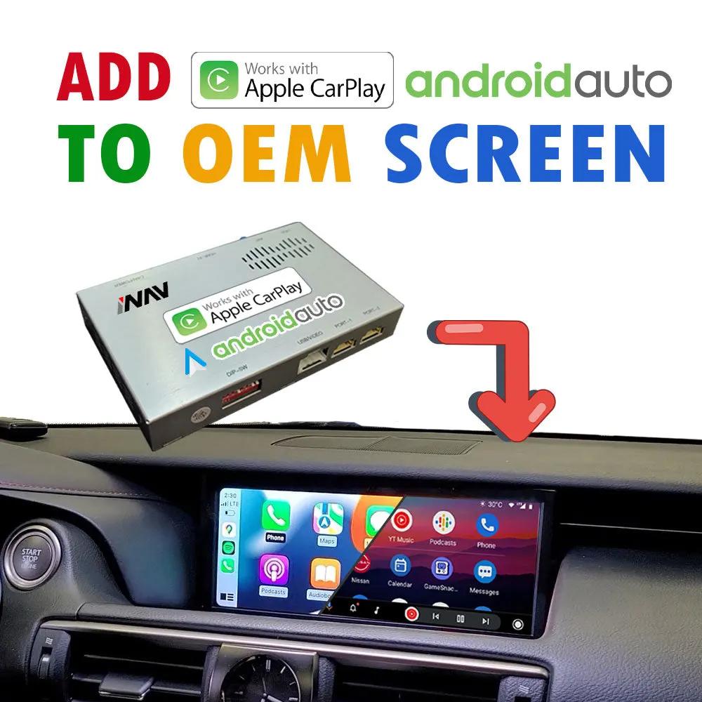Lexus CARPLAY AND ANDROID AUTO Video Interface module to existing unit ...