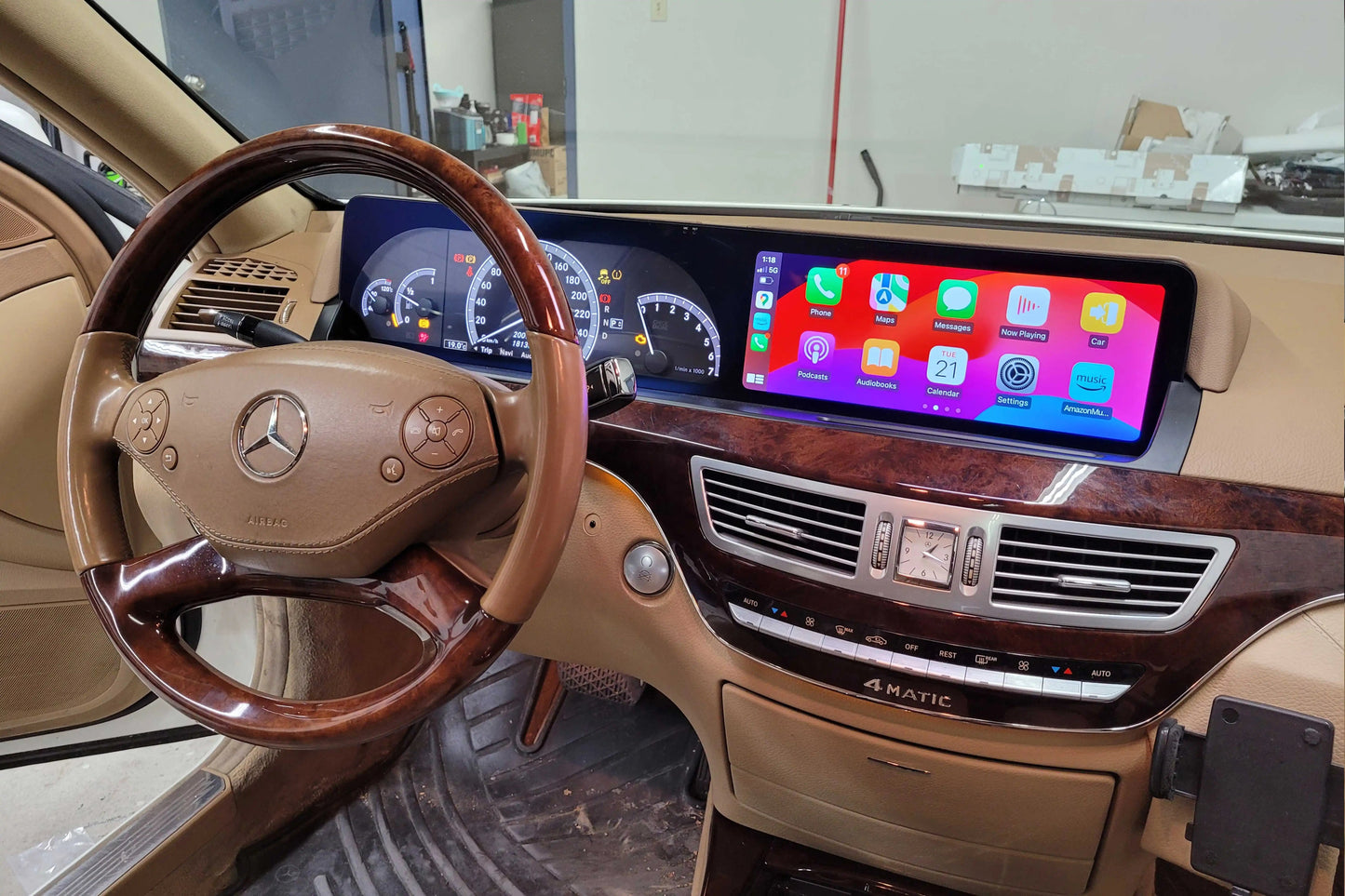 Mercedes Android Screen for S / CL Class | Apple CarPlay &Android Auto ...