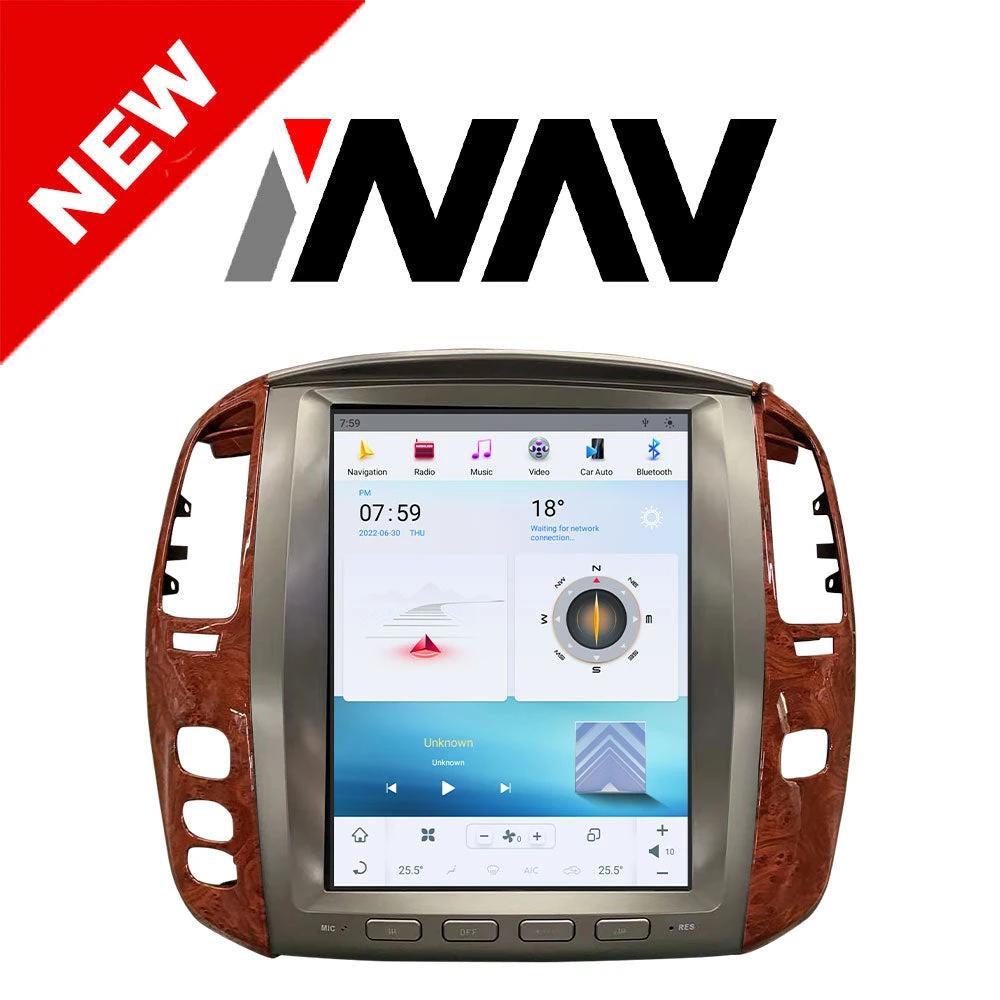 Lexus Android Screen Tesla Style Screen Radio Replacement Lexus LX 470 ...