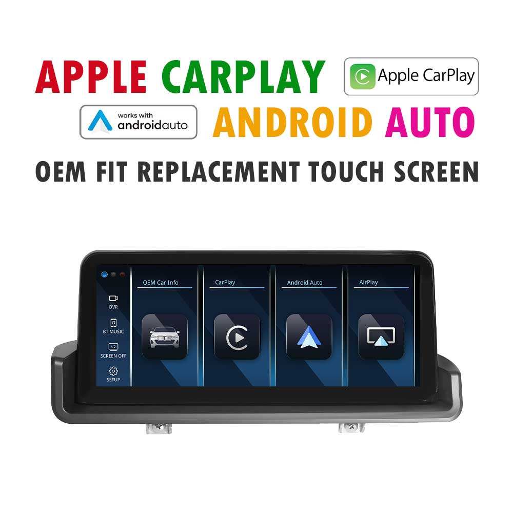 BMW Android Screen for 3 Series E90 E92 E93 | CarPlay and Android Auto ...
