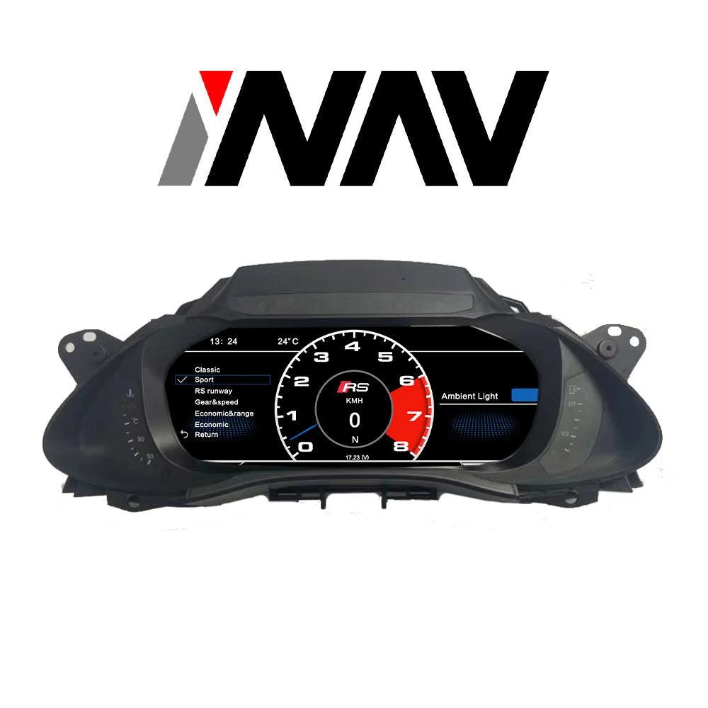 Audi Digital Cluster 2009-2012 Audi A4/S4/RS4 OEM FIT Digital Cluster ...