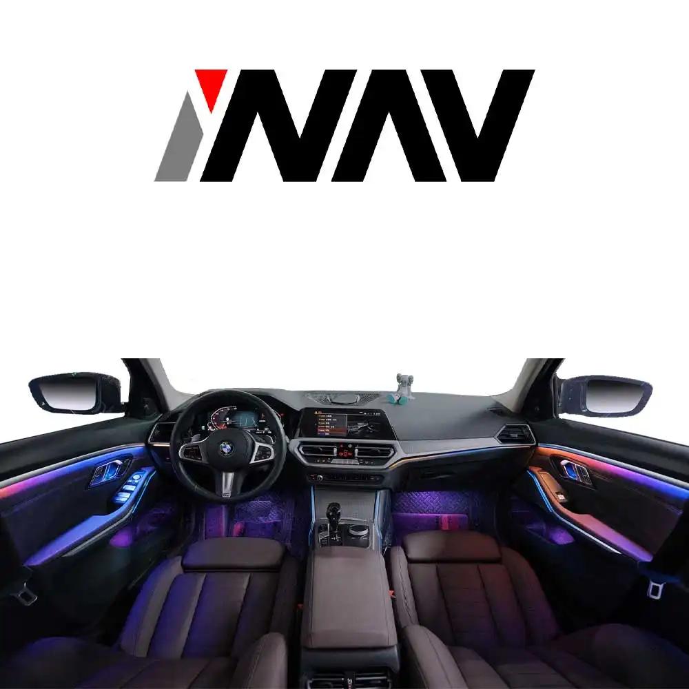 FULL AMBIENT LIGHTING Package BMW 3 Series (G20) enhance the interior ...