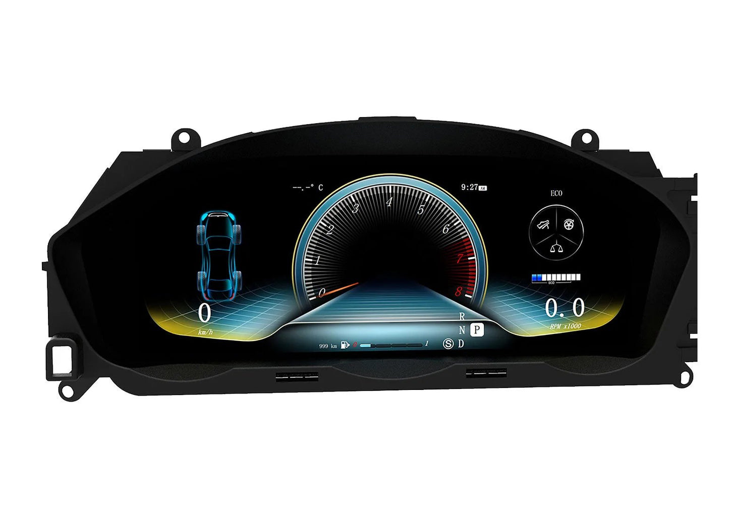 Mercedes Digital Cluster 2012-2014 Mercedes Benz C Class W204 OEM Fit ...