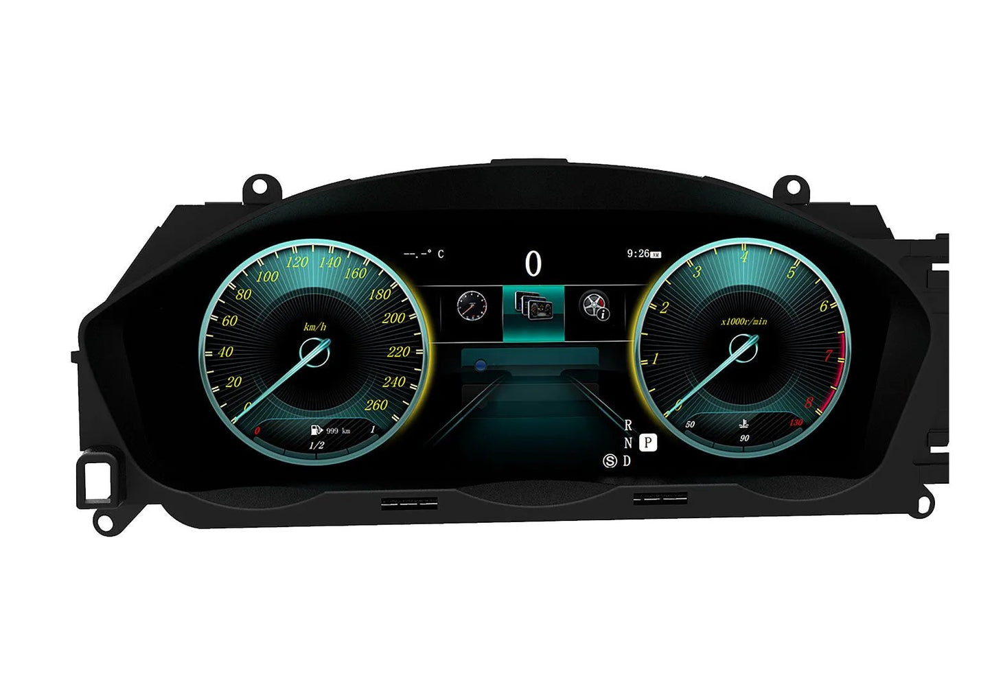 Mercedes Digital Cluster 2012-2014 Mercedes Benz C Class W204 OEM Fit ...