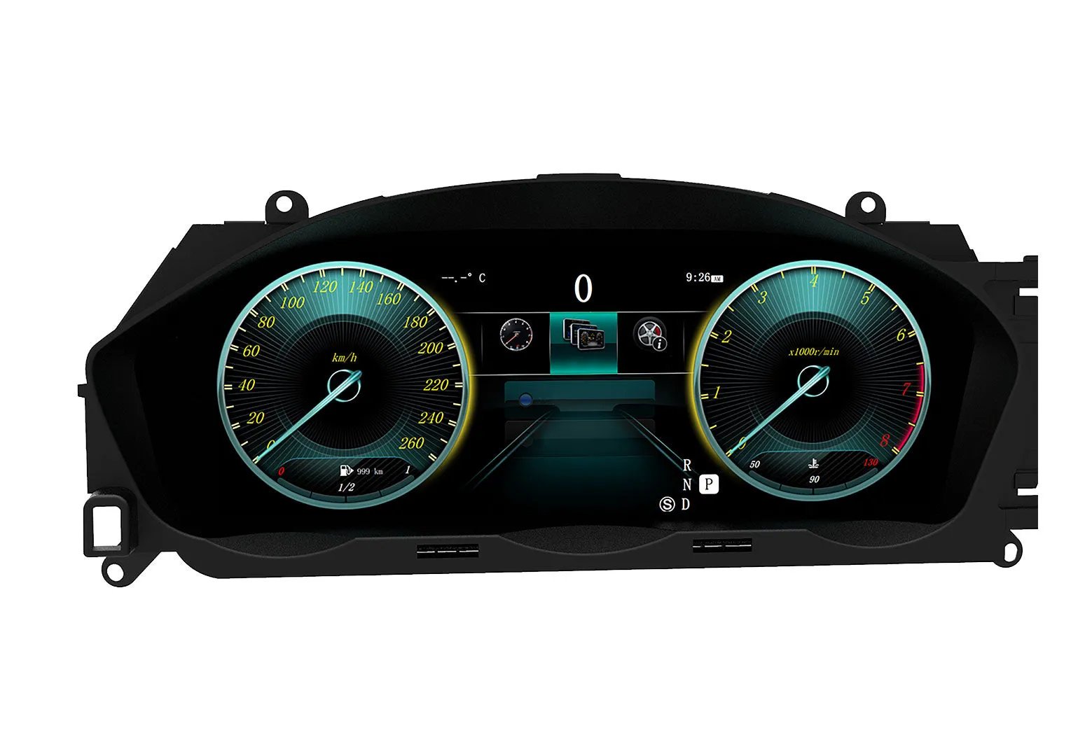 Mercedes Digital Cluster 2012-2014 Mercedes Benz C Class W204 OEM Fit ...